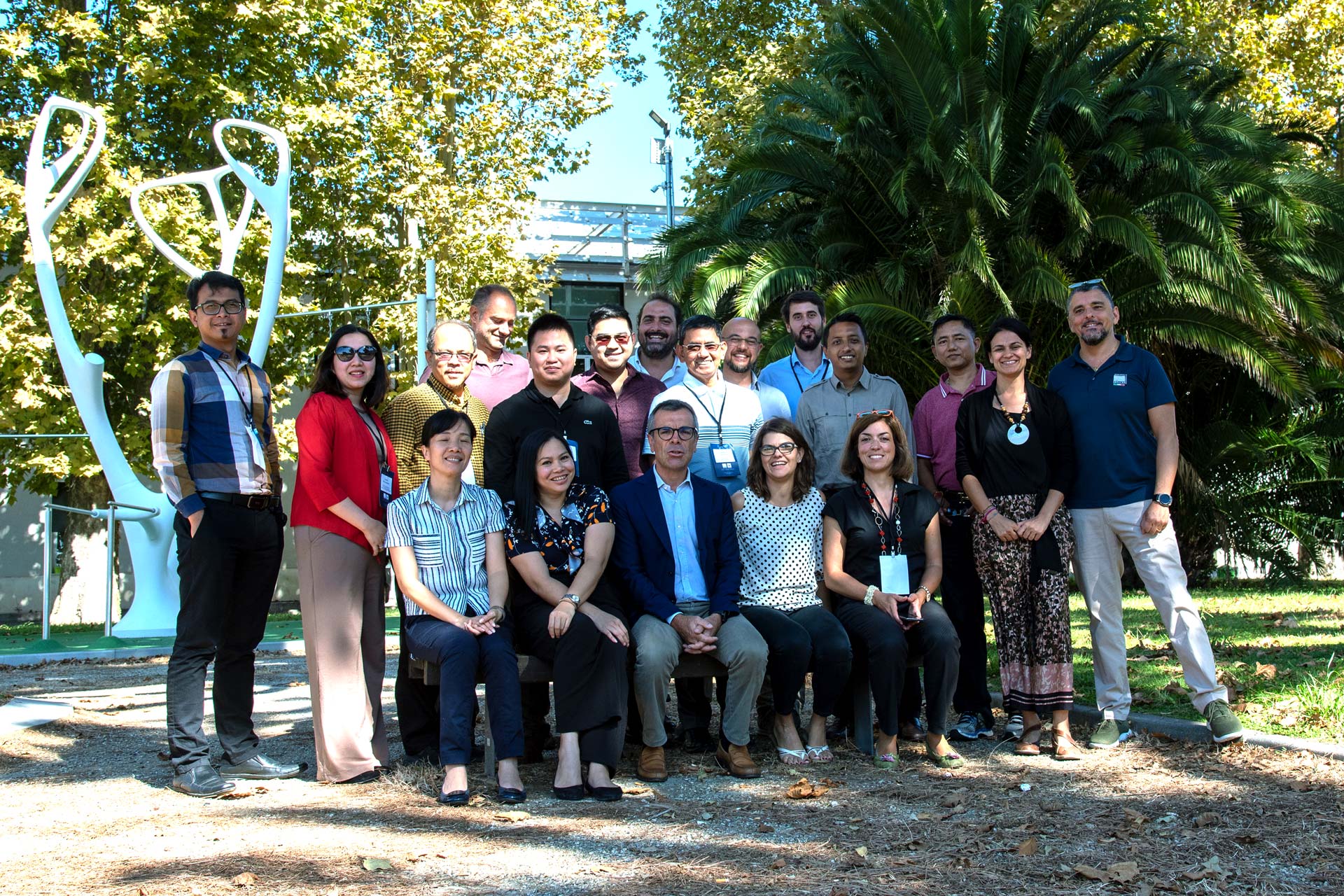 The delegation of ASEAN countries visiting CIMA Research Foundation and ...