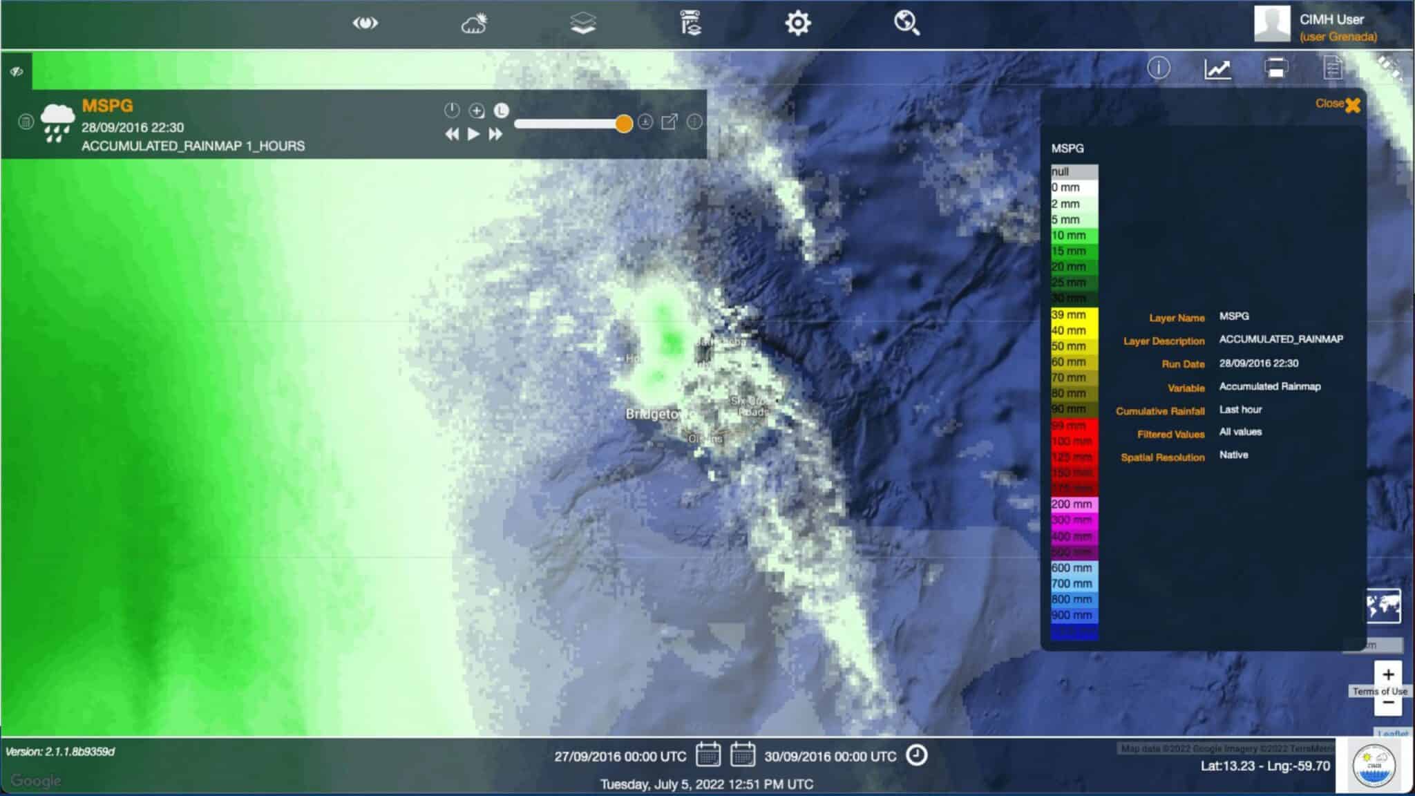 A Multi-Sensor Precipitation Grid for the Caribbean - CIMA Research ...