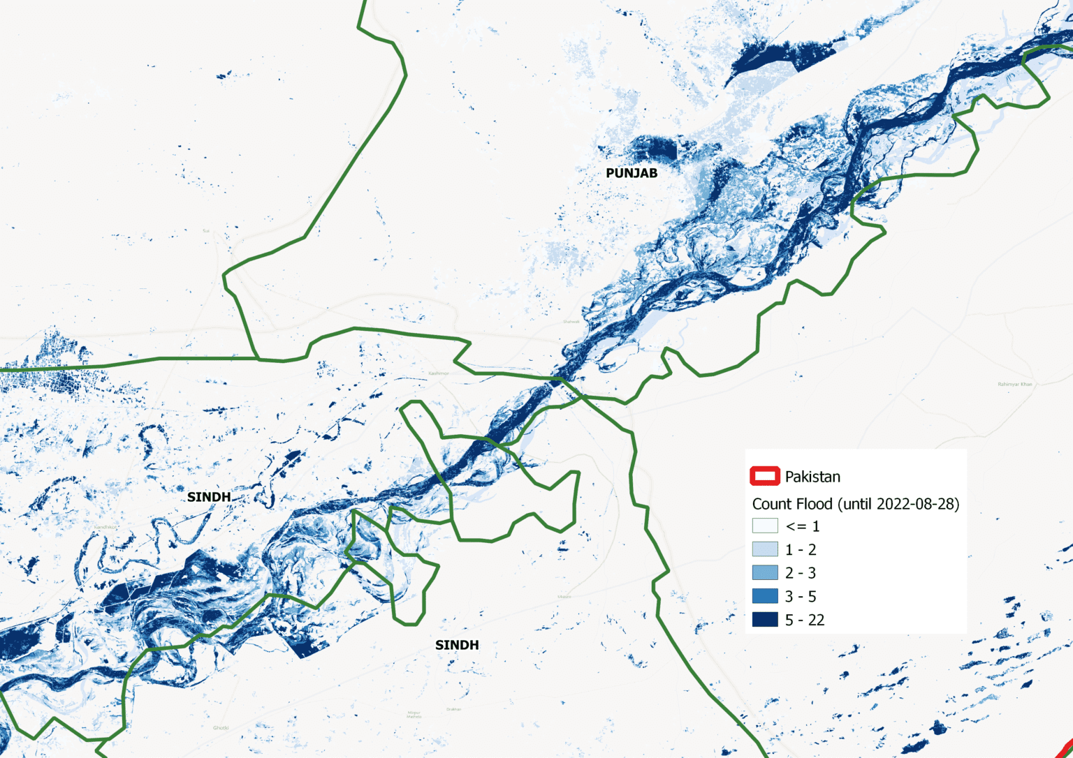 Earth Observation services for floods in Pakistan - CIMA Research ...