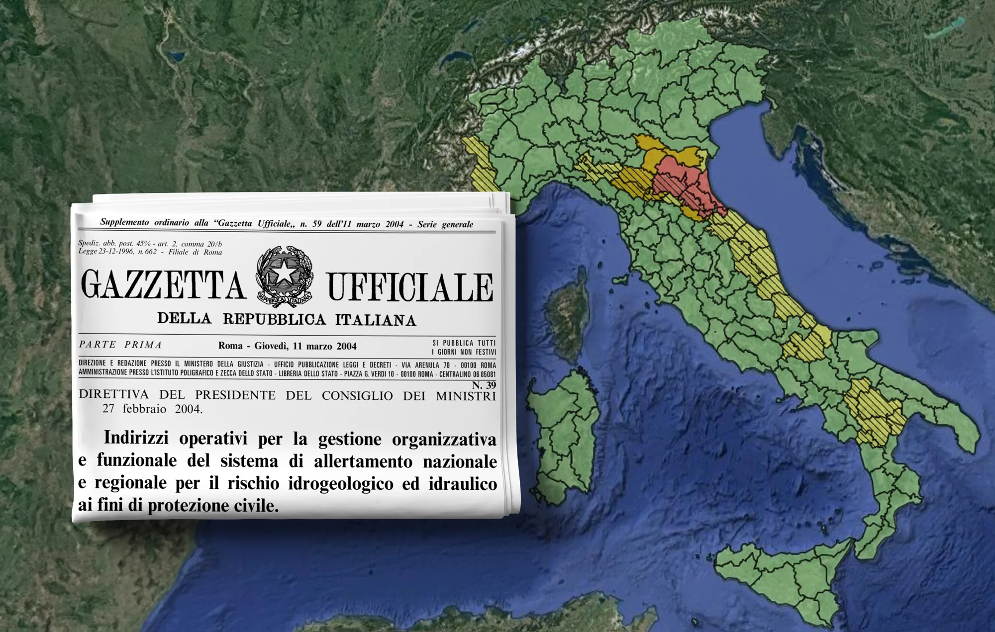 The 20th anniversary of the Italian Early Warning System Directive ...